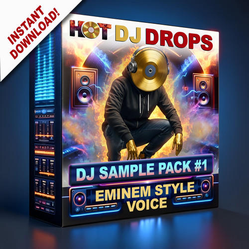 DJ Sample Pack #1 – Eminem Style Voice Drops | Hot DJ Drops