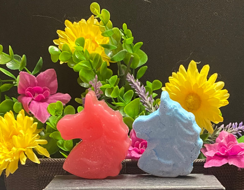 'Unicorn Face Soap & Bath Bomb Combo - The Soap Shop'