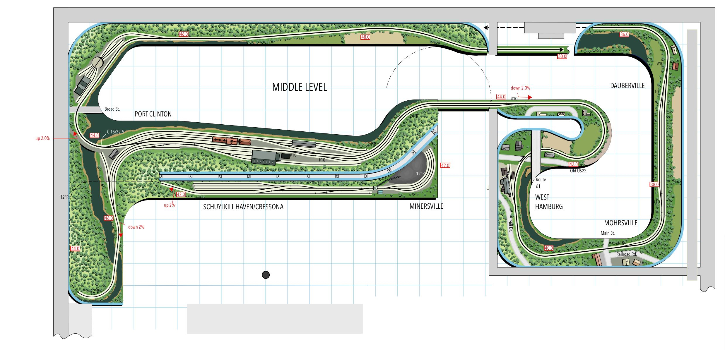 David Rarig's Reading, Blue Mountain and Northern Railroad Reading Division