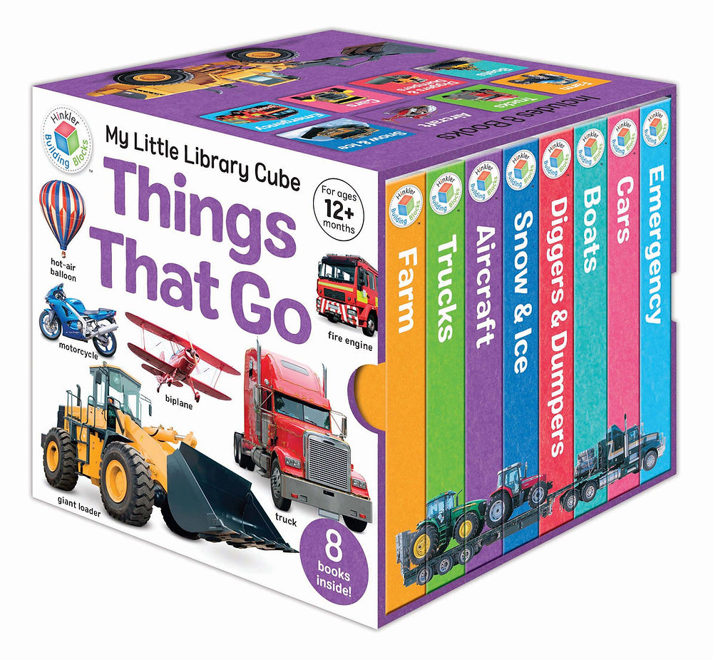 Hinkler My Little Library Cube: Things That Go – Urban Essentials ...