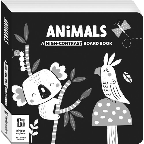 Hinkler Explore Animals: A High-Contrast Board Book | MomsUnlimitedPH