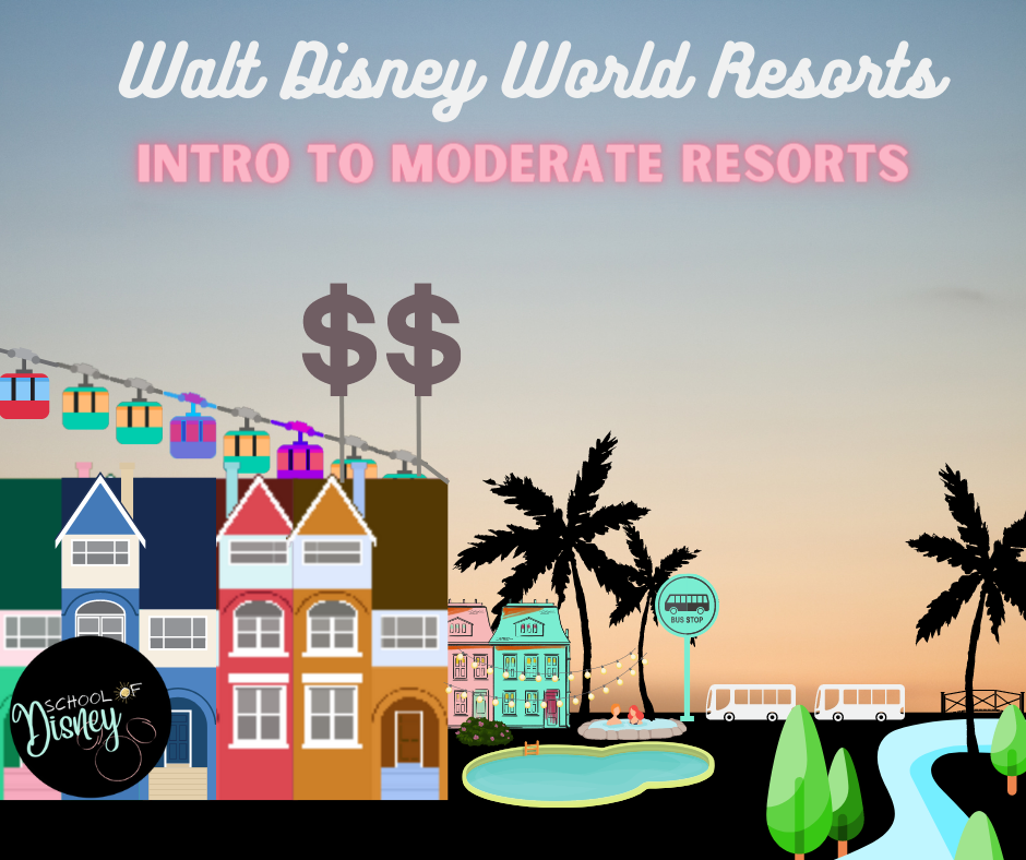 Walt Disney World Resorts: Intro to Moderate Resorts