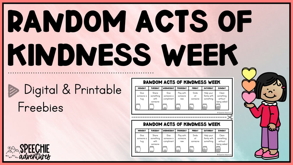 Random Acts of Kindness Week
