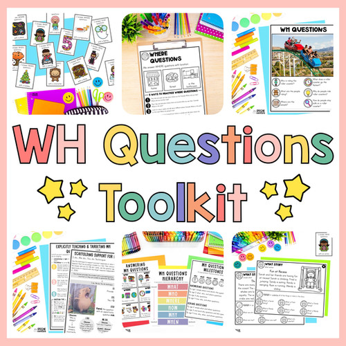WH Questions Toolkit | Speechie Adventures