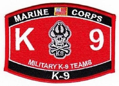 USMC K9 MOS Patch | militaryplus