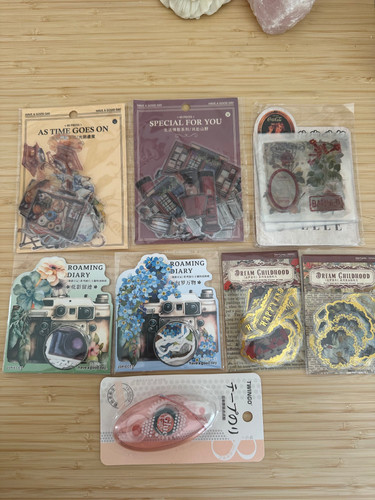 7 Paquetes - 180 Stickers - 20 Hojas de stickers & 1 pegamento | La ...