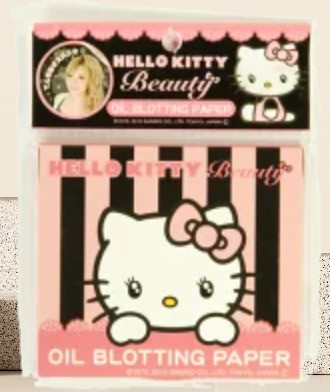 Hello Kitty oil blotting paper | Oishii Japan Snacks