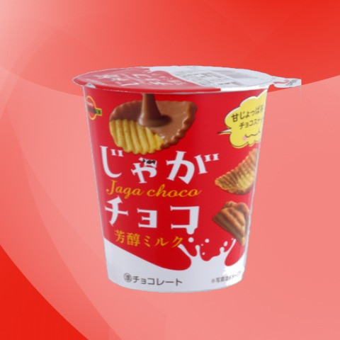 Bourbon jaga potato chocolate mellow milk | Oishii Japan Snacks