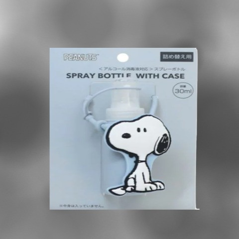 Snoopy spray bottle | Oishii Japan Snacks