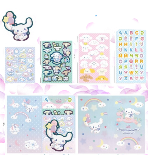 Cinnamoroll sticker set | Oishii Japan Snacks