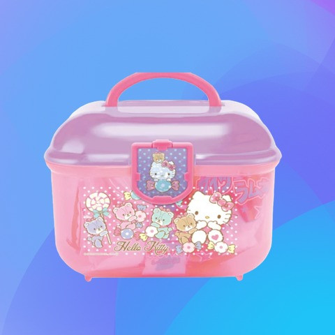 Hello Kitty box with snacks | Oishii Japan Snacks