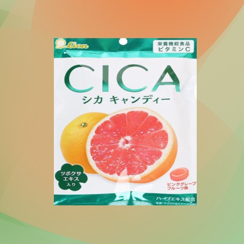 Lion Cica Grapefruit candy | Oishii Japan Snacks