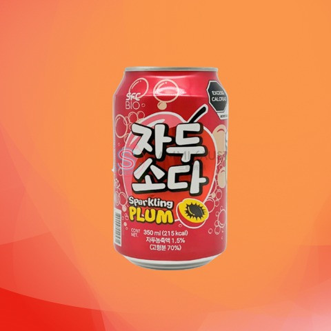 SFC sparkling plum drink | Oishii Japan Snacks
