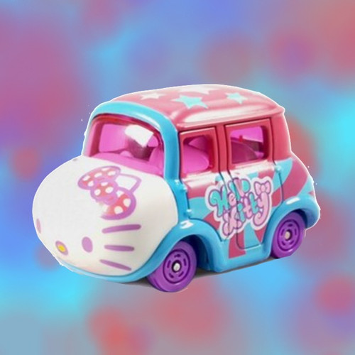HELLO KITTY BLUE MINI TOY CAR | Oishii Japan Snacks