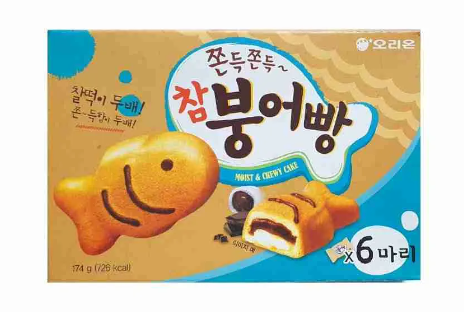 Orion chocolate fish cake | Oishii Japan Snacks