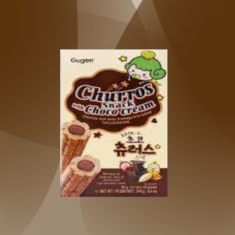Gugen Churros with choco cream | Oishii Japan Snacks
