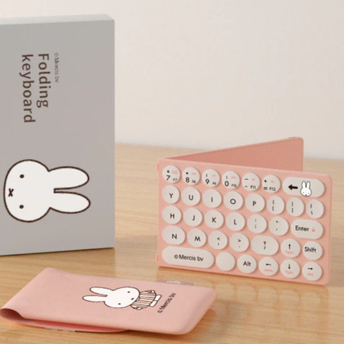 Miffy foldable keyboard | Oishii Japan Snacks