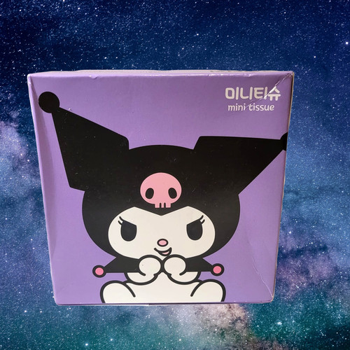 Kuromi tissue box | Oishii Japan Snacks