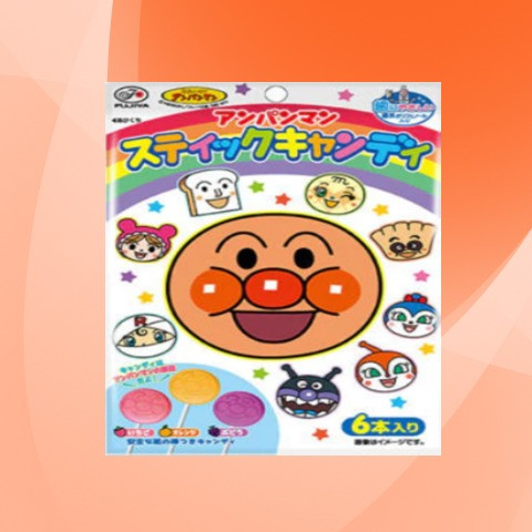 Fujiya Anpanman Stick candy Lollipop | Oishii Japan Snacks