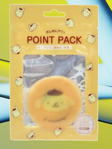 Pompompurin face pack sheet point pack 10 pieces lemon scent | Oishii ...