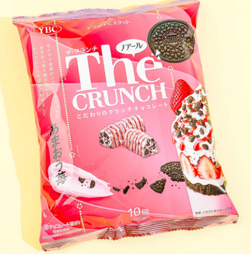 YBC The Crunch strawberry | Oishii Japan Snacks