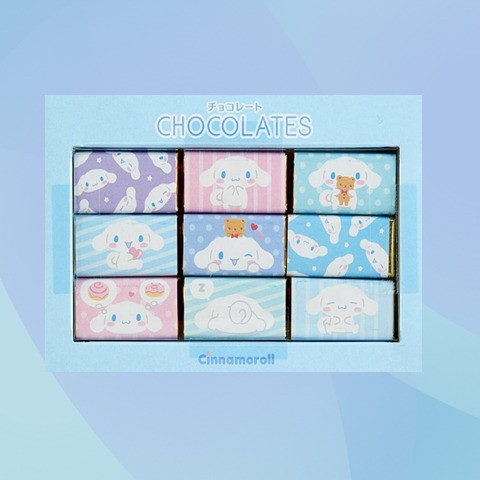 Cinnamoroll mini chocolate set | Oishii Japan Snacks