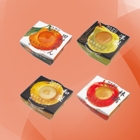 Maru Goro Orange fruit Jelly | Oishii Japan Snacks