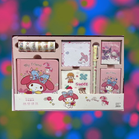 My melody stationery set | Oishii Japan Snacks