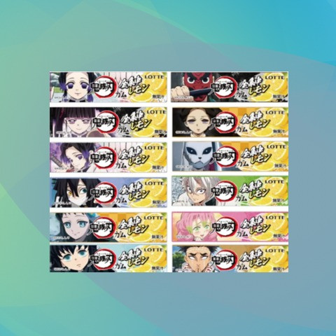 Demon Slayer gum | Oishii Japan Snacks