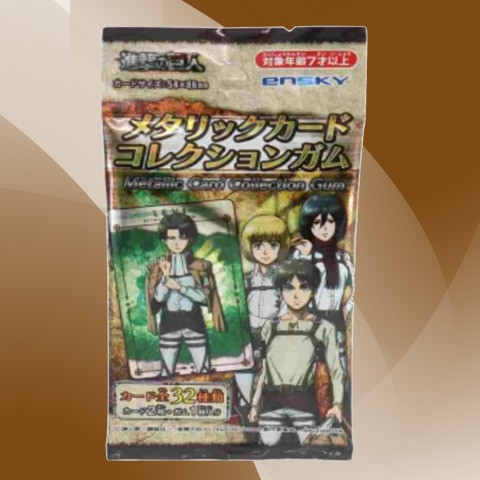 Ensky Attack on Titan gum | Oishii Japan Snacks