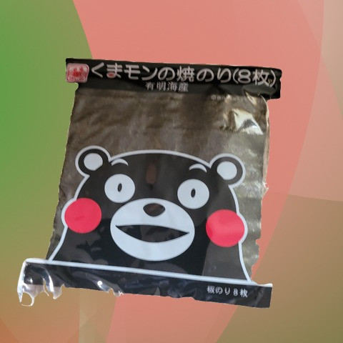 Kumamon Rosted seaweed 8 sheets | Oishii Japan Snacks