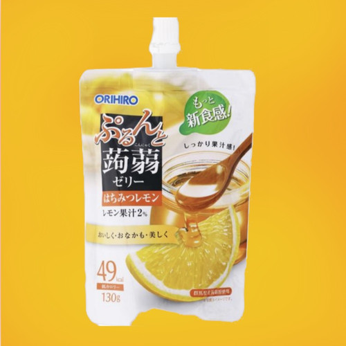 ORIHIRO JELLY PACKET HONEY LEMON | Oishii Japan Snacks