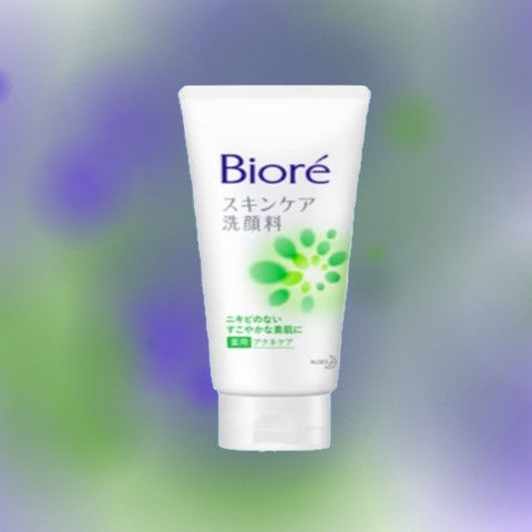 KAO Biore Skin Care Face Wash Facial Cleanser Acne Care 130g | Oishii ...