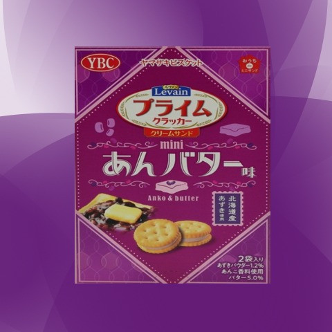 YBC Anko and butter biscuit | Oishii Japan Snacks