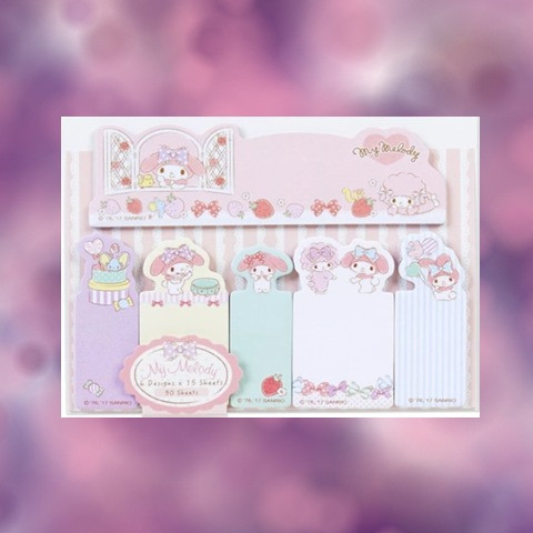 My melody sticky notes | Oishii Japan Snacks