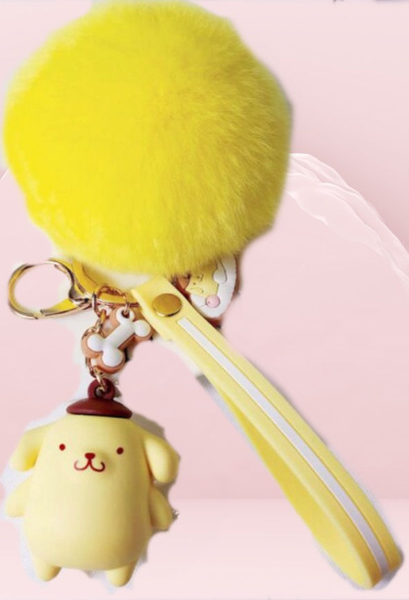 POMPOMPURIN KEY CHAIN | Oishii Japan Snacks
