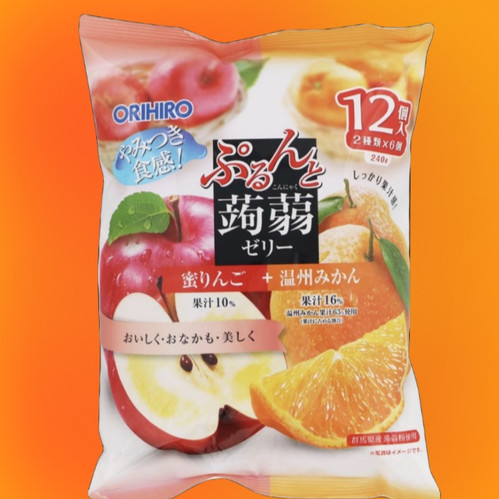 ORIHIRO JELLY APPLE AND ORANGE | Oishii Japan Snacks