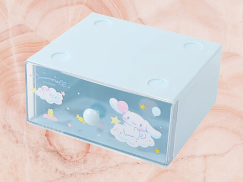 Cinnamoroll desktop drawer storage and finishing box cosmetics jewelry ...