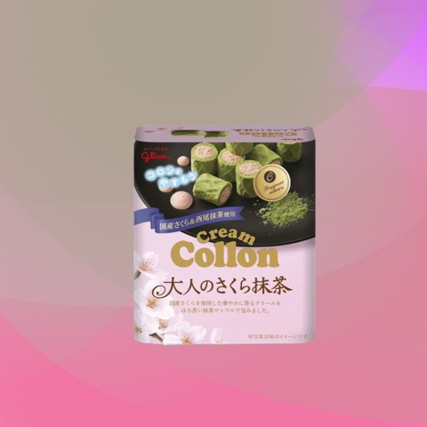 Glico Collon cream sakura | Oishii Japan Snacks