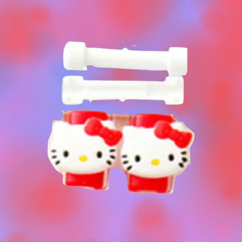 HELLO KITTY RED CABLE PROTECTOR | Oishii Japan Snacks