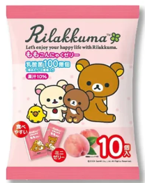 Rilakkuma Jelly peach | Oishii Japan Snacks