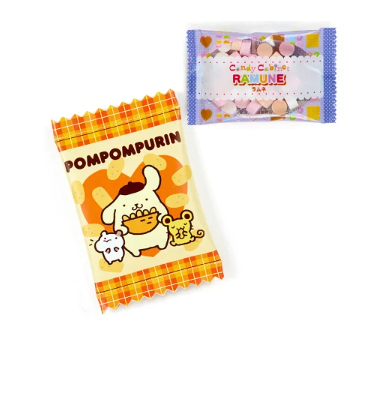 Pompompurin ramune and pouch | Oishii Japan Snacks