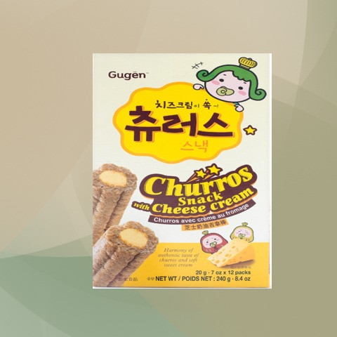 Churros snack with cheese cream | Oishii Japan Snacks