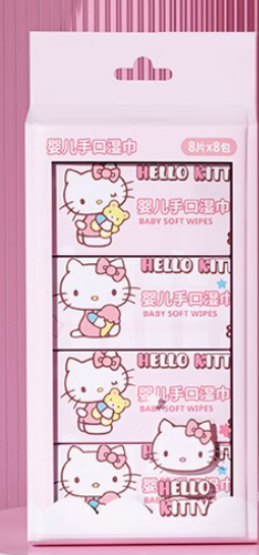 Hello Kitty wet wipes | Oishii Japan Snacks