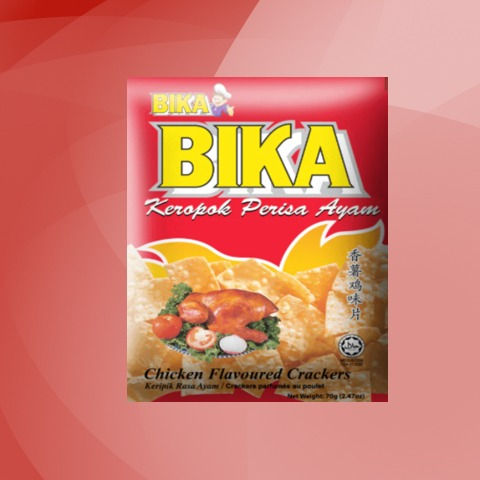 Bika chicken crackers | Oishii Japan Snacks