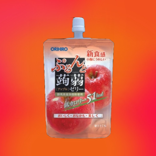 ORIHIRO JELLY PACKET APPLE | Oishii Japan Snacks