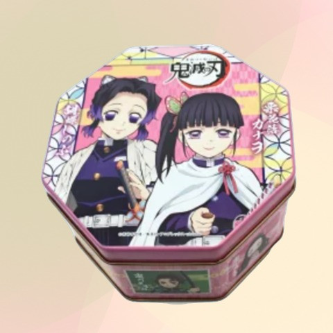 Demon Slayer Tin with biscuit | Oishii Japan Snacks
