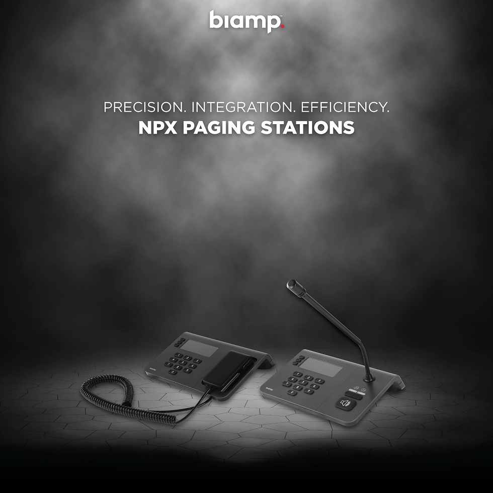 Meet the NPX Paging Stations