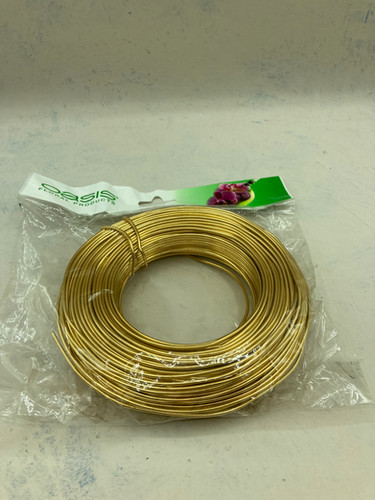 Aluminium Wire Light Gold | Thrive Floristry