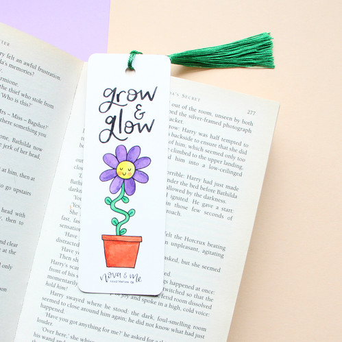 Grow & Glow Bookmark | novaandme